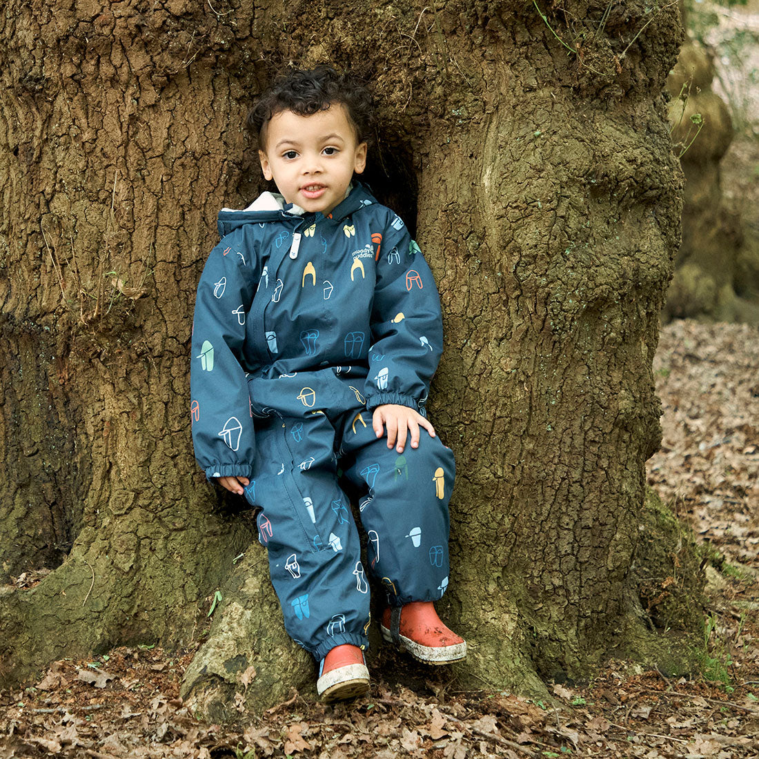 Muddy Puddles 3 in 1 Scampsuit Multi Trapper – My Little Green Wardrobe